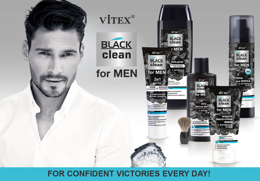 BLACK CLEAN FOR MEN - VITEX